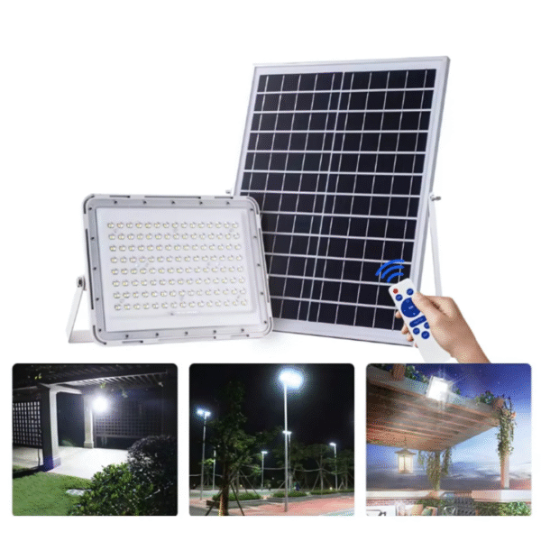 Foco Solar Led 500W con Panel Solar – Pcbarato